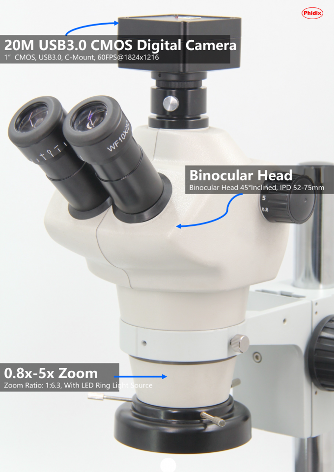 Binocular Head Zoom Body 3D Full Auto Stereo XY Motorized Measuring Microscope